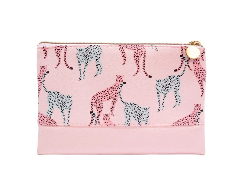 Bewaltz Bag: Pink Leopard Pouch – ESSE Purse Museum & Store