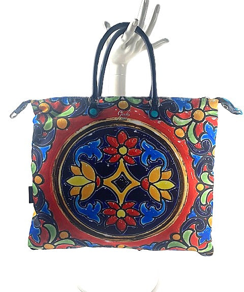 Gabs Bag: G3 Large Nylon Print Majolica – ESSE Purse Museum & Store