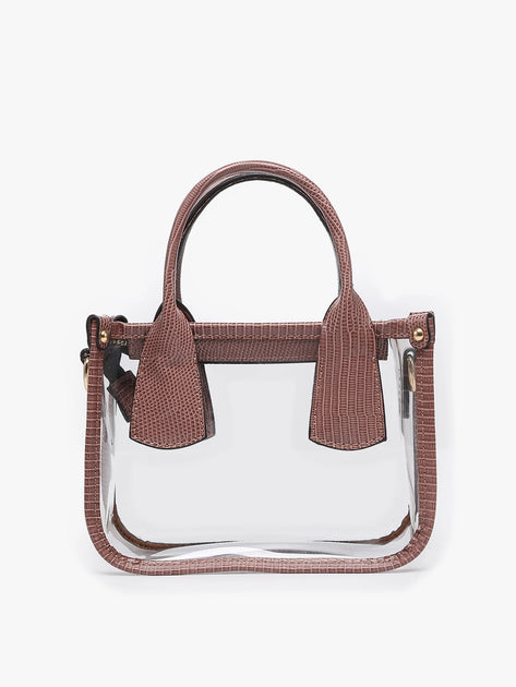 Jen & Co. Bag: Stacey Clear Satchel – ESSE Purse Museum & Store