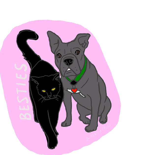 La Familia Green Sticker: Besties – ESSE Purse Museum & Store