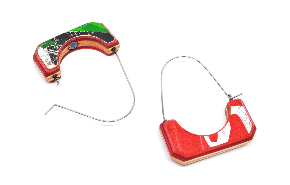 Tara Locklear Earrings: Arc Tall Hoops – ESSE Purse Museum & Store