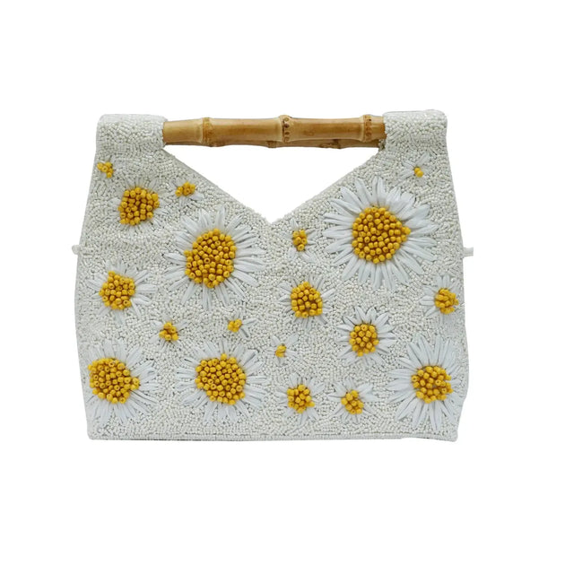 Tiana Bag: Daisies with Bamboo – ESSE Purse Museum & Store