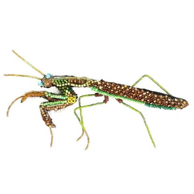 Trovelore Brooch: Green Mantis – ESSE Purse Museum & Store